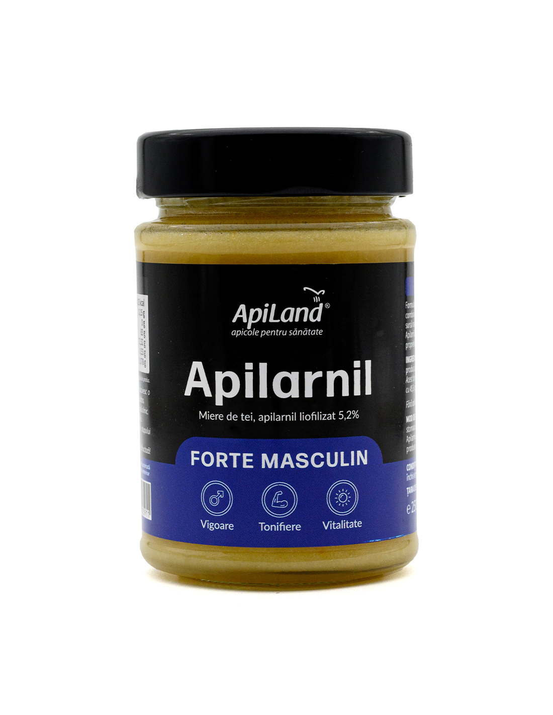 Apilarnil Forte Masculin liofilizat cu miere de tei - 250g – ApiLand SRL