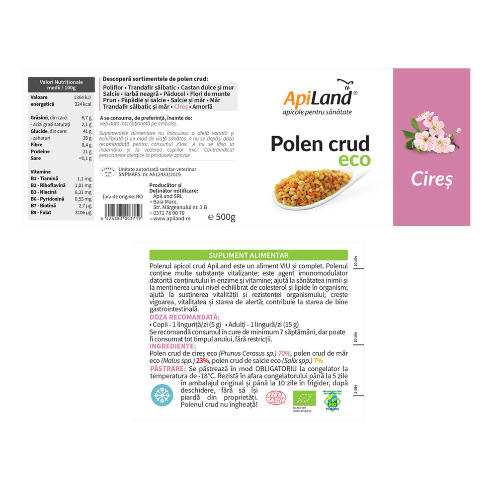 Produse apicole » Naturale » Bio | ApiLand — ApiLand SRL