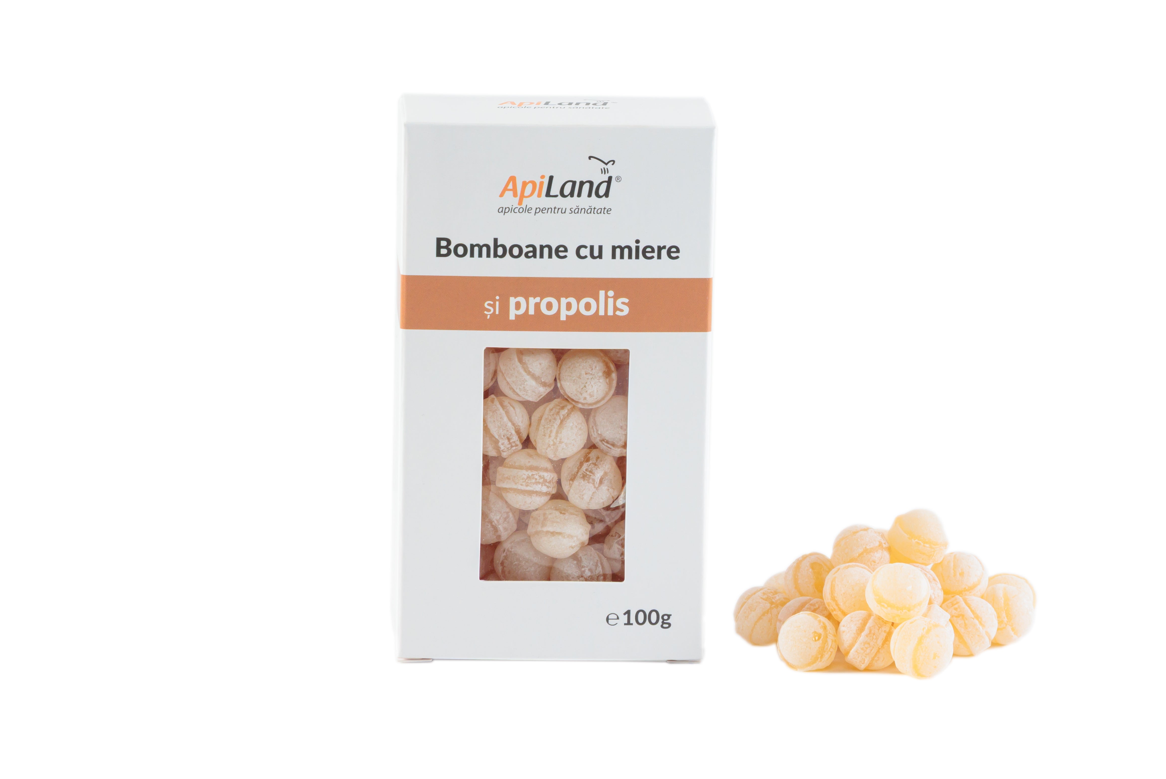 Bomboane cu miere și propolis - 100g – ApiLand SRL